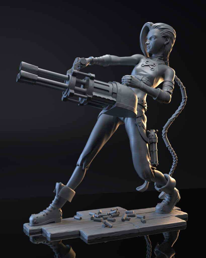 Jinx 3d printable – Gsculpt Art